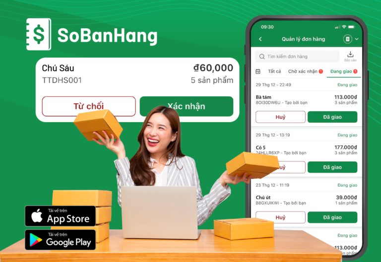 4 bước hướng dẫn ghi chép thu chi cực nhanh và chi tiết - SoBanHang